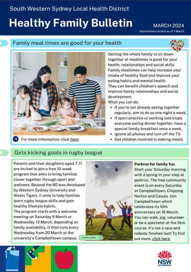 GHK | Healthy Family Bulletin